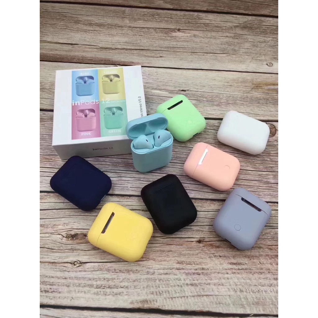 inpods 12 Audífonos inalámbricos Bluetooth Tws Airpod I12 | Shopee México