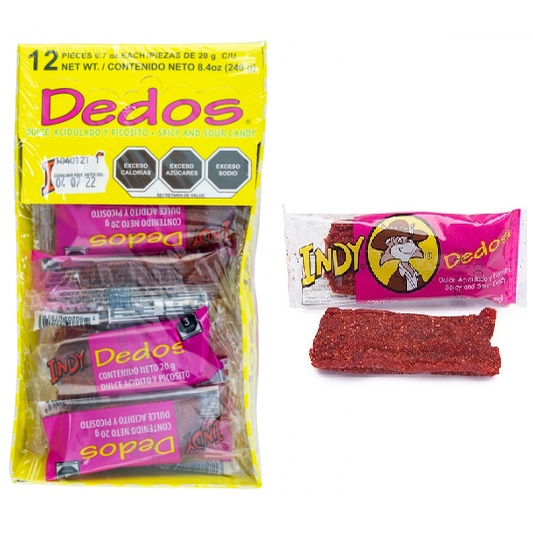 DEDOS INDY 12 piezas 20g c/u | Shopee México