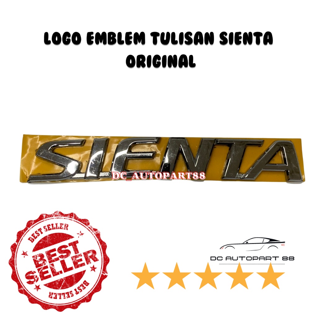 Insignia original Sienta Logo emblema | Shopee México