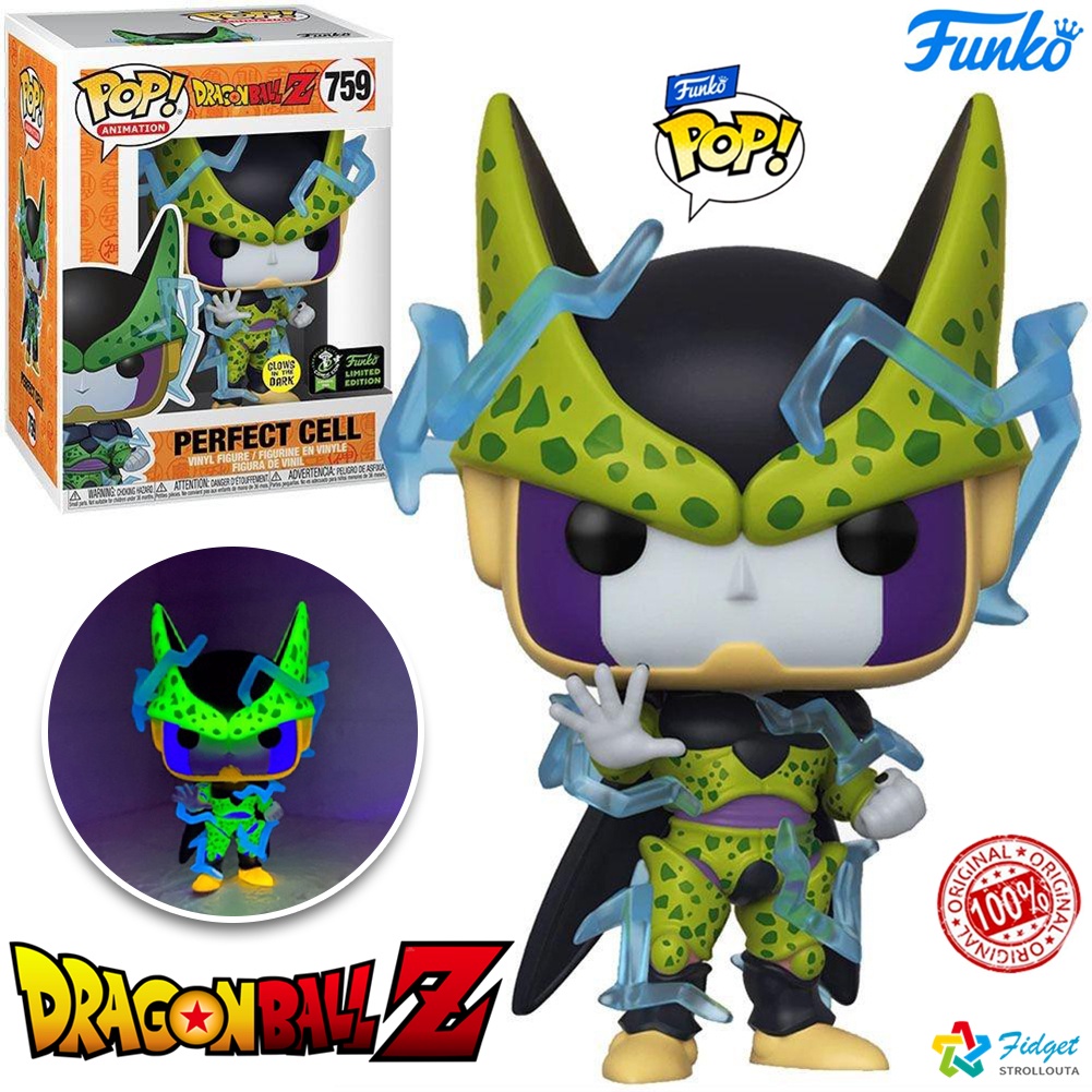 Funko Pop #759 Dragon Ball Z Perfect Cell Figuras De Acción Figura De ...