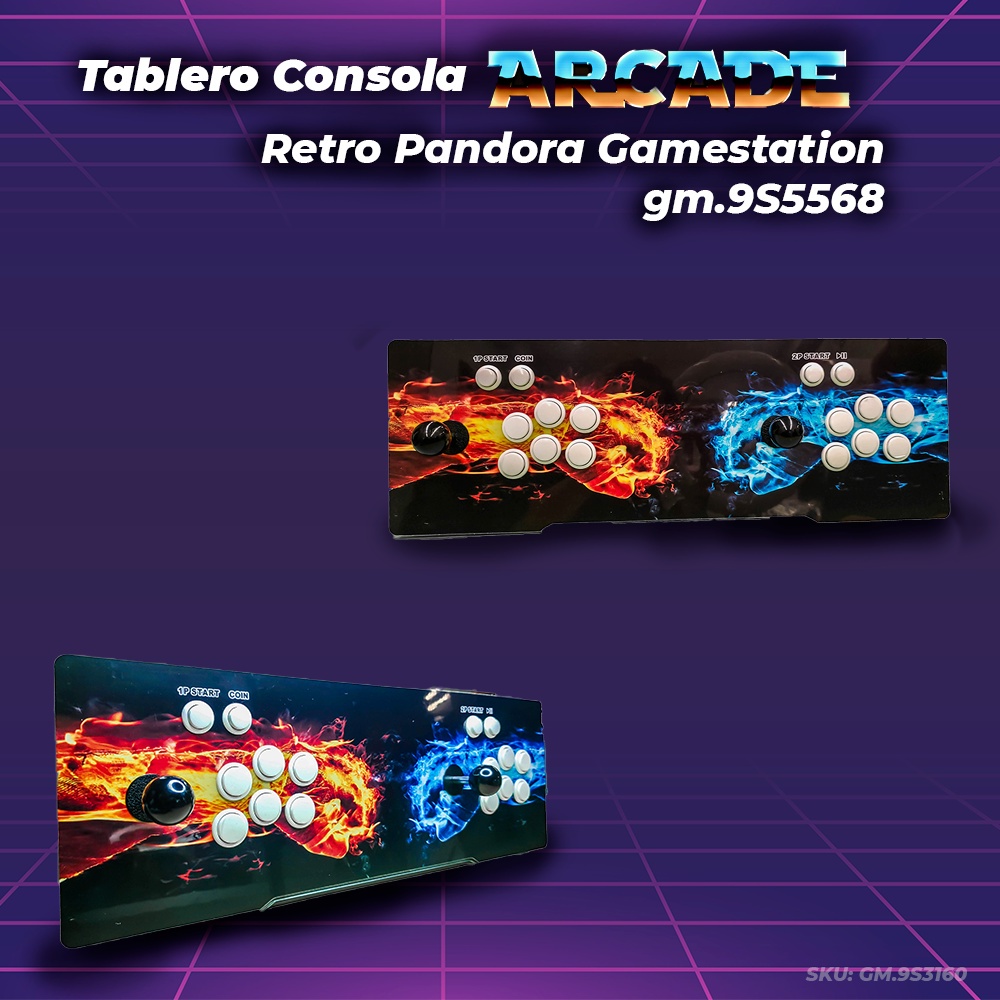 Consola De Juegos Pandora Gamestation arcade | Shopee México