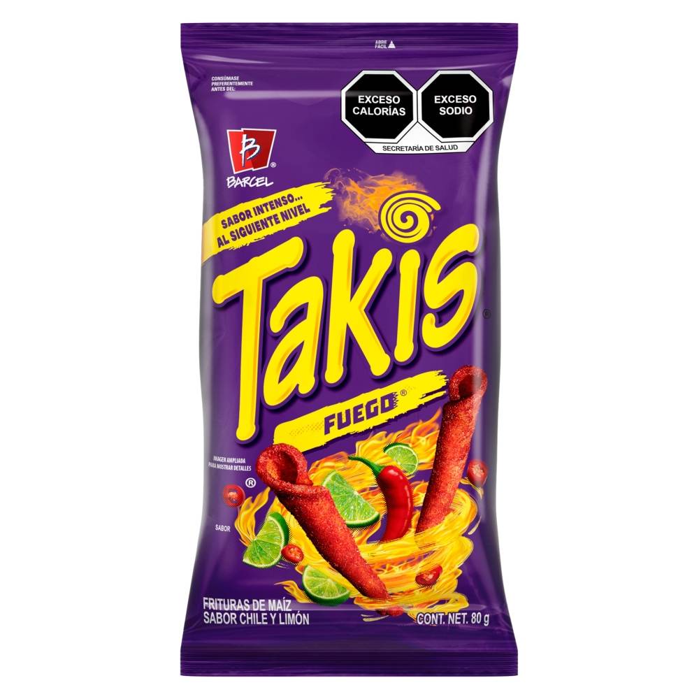 Takis Fuego Botana Barcel 80 gr | Shopee México