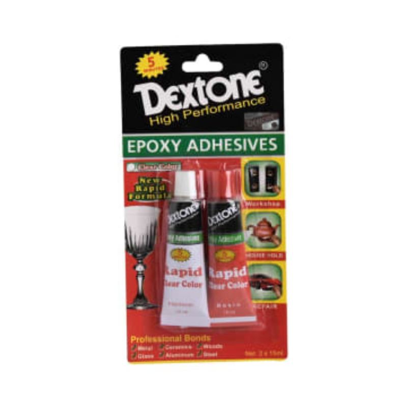 Dextone pegamento epoxi 5 minutos 2x15 Ml | Shopee México