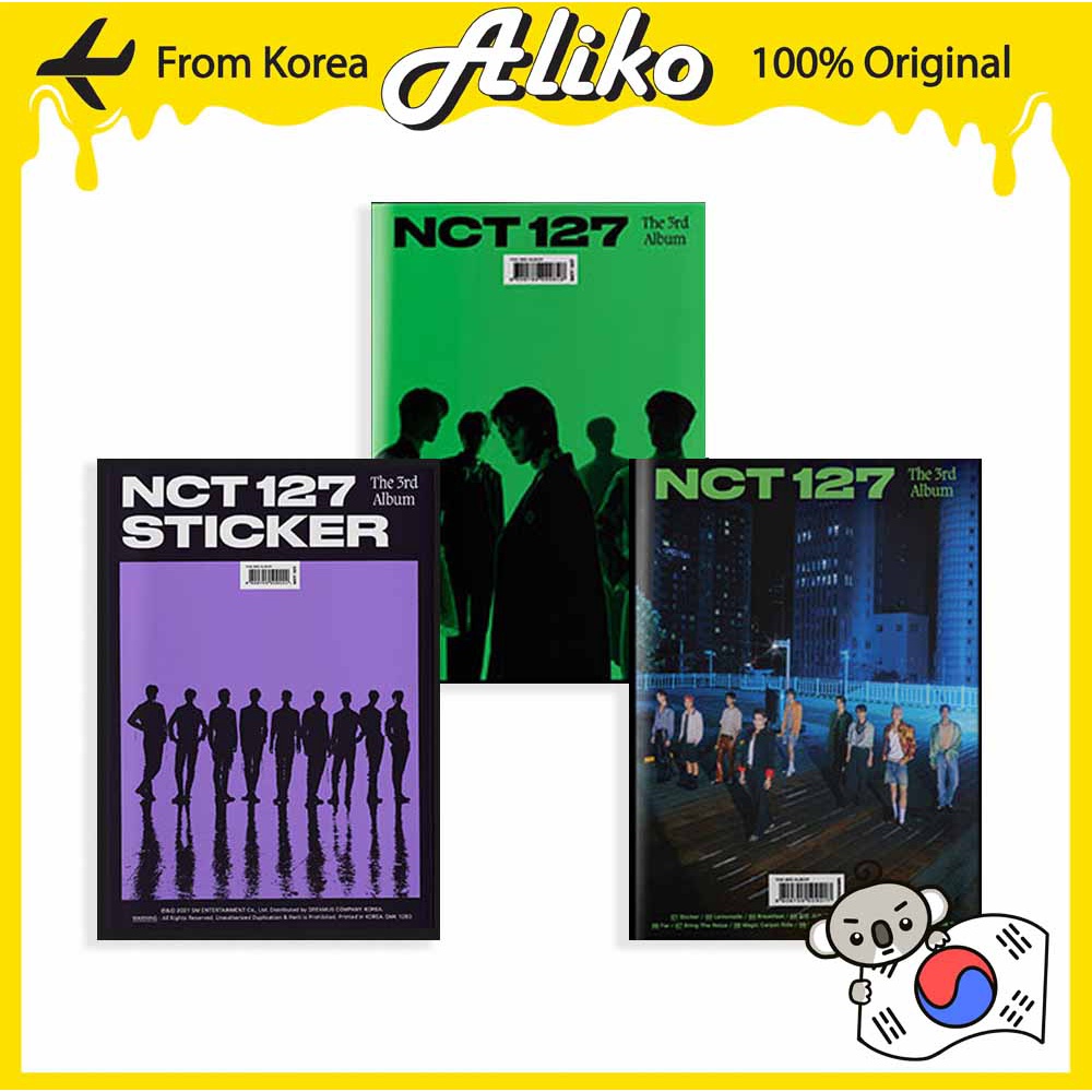 NCT 127 - Sticker ( Sticker, Sticky, Seoul city ) | Shopee México