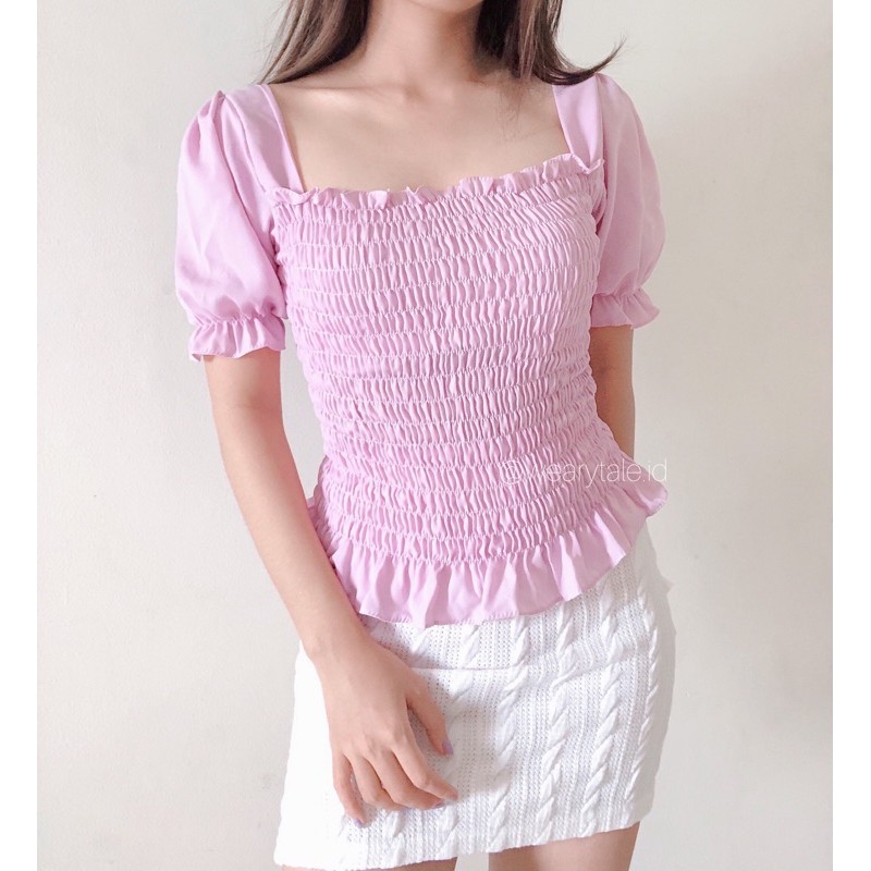 Leonna Top | Coreano Top | Estilo coreano | Ropa coreana de mujer ...