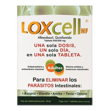 Loxcell Adulto Nf 400/300 Mg Caja 1 Tableta | Shopee México