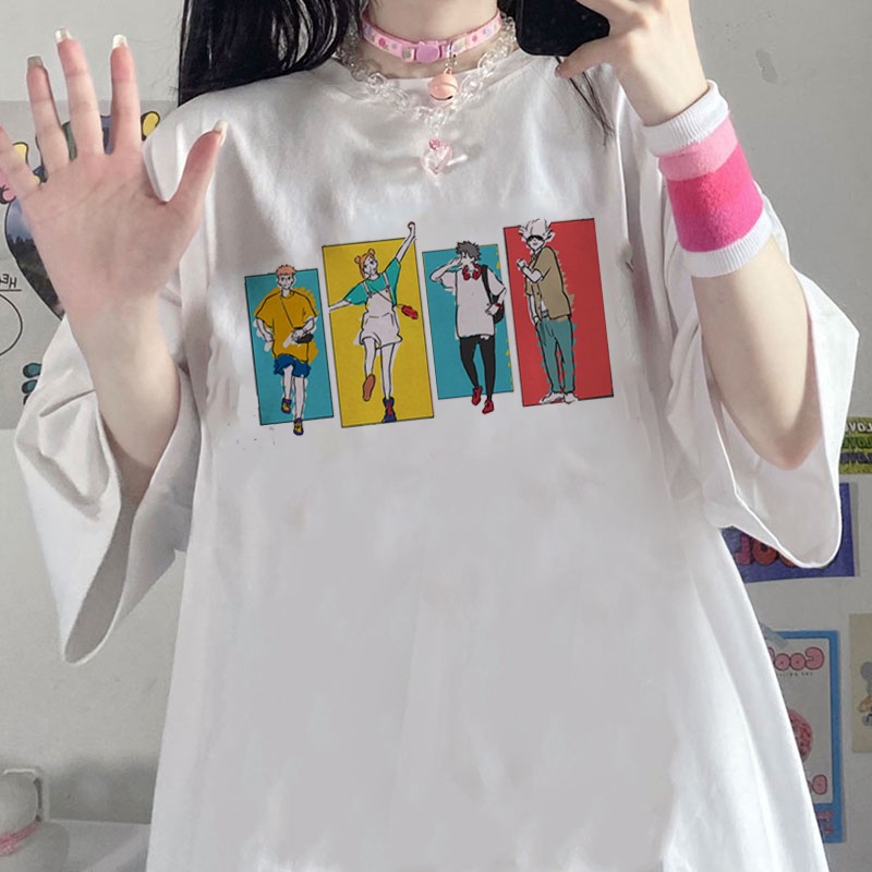 Playeras Blanca Con Estampado De Anime Jujutsu Kaisen Para Mujer ...