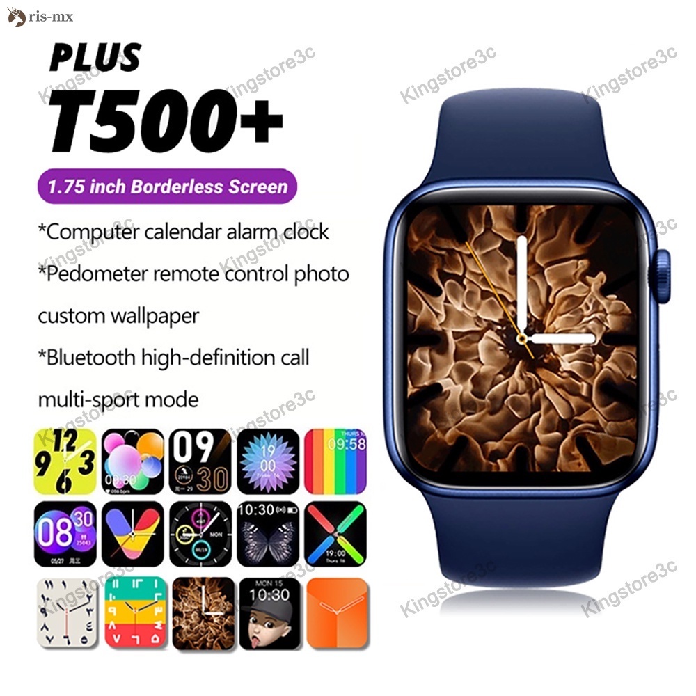 Reloj Inteligente T500 Plus Original De 1,75 Pulgadas | Shopee México