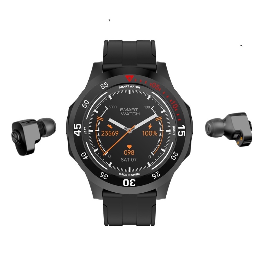 N15 Reloj Inteligente Con tws earbods Soporte local mp3 play TF Ranura ...
