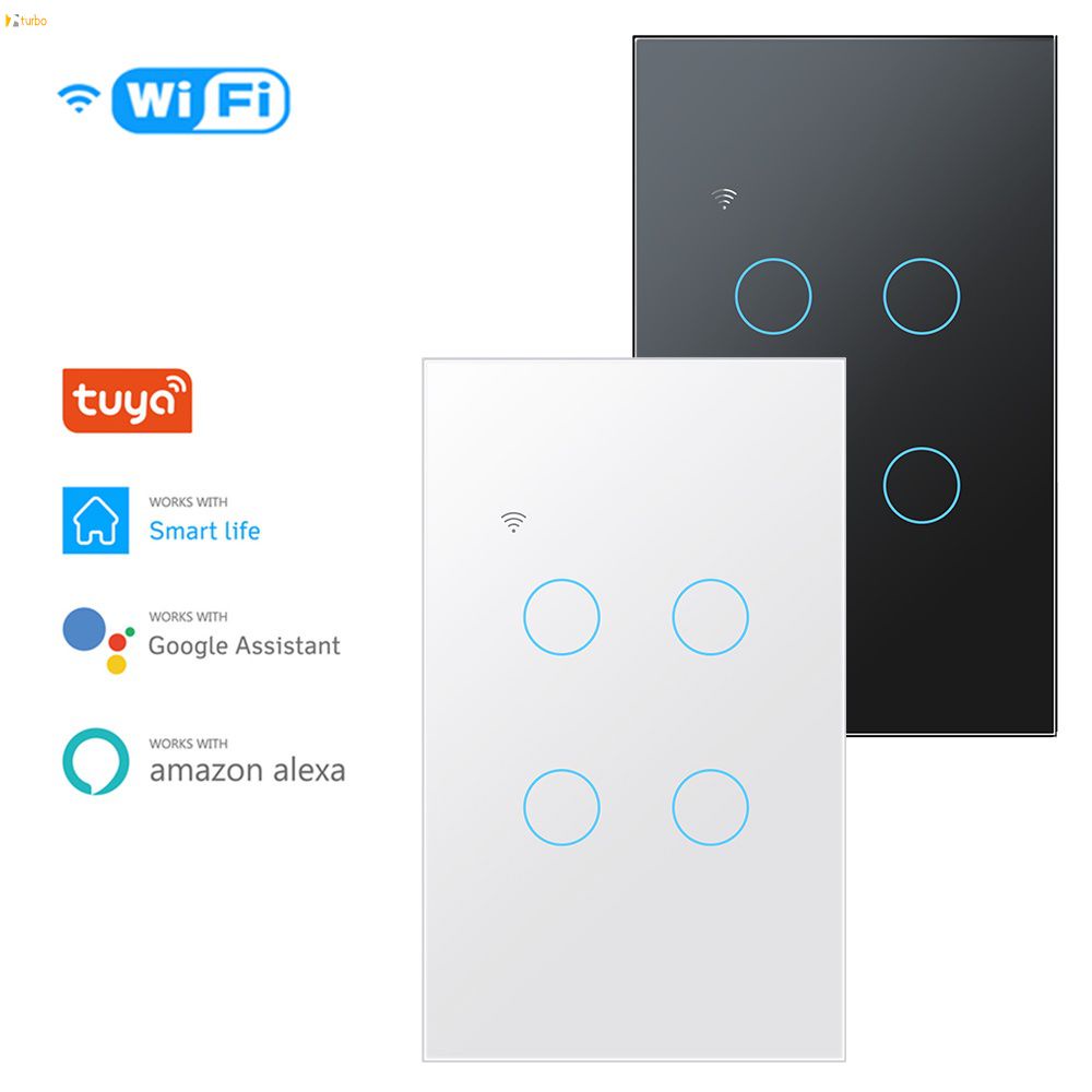 Interruptor de Luz de Pared Inteligente Wifi Apagador Inteligente Smart ...