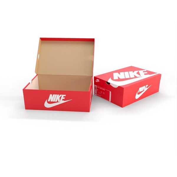 Nike Box Svg Paper Shoes, Paper Toys Template, Diy Gift Box Template ...