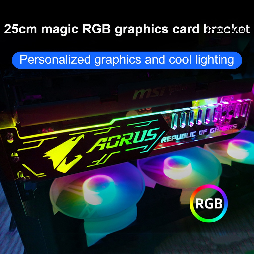 COOLMOON-Soporte Para Tarjeta Gráfica (28 Cm , Grande , Pequeño , 4 ...