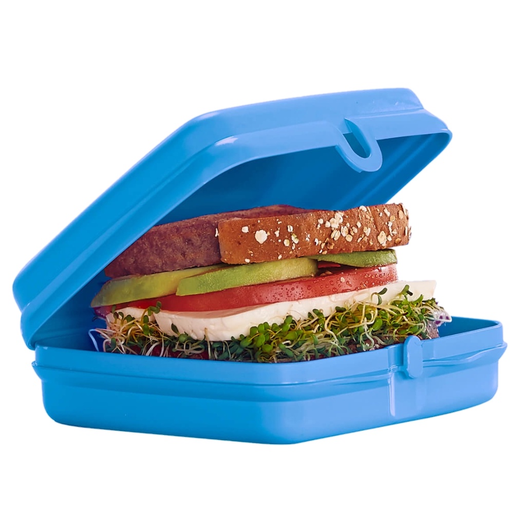Sandwichera Tupperware Lunch Niños Traste Para Sandwich Cuadrilunch ...