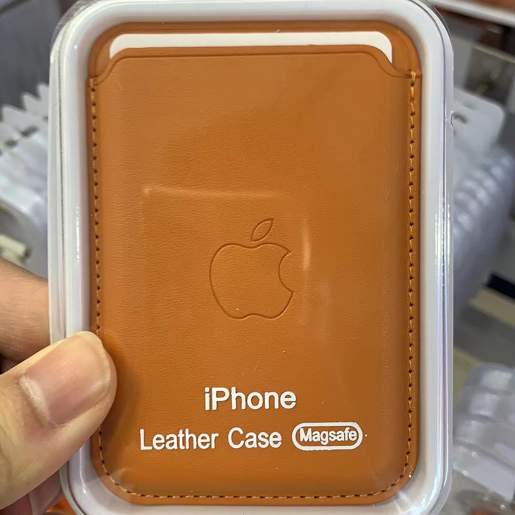 MagSafe Funda De Piel Con Logotipo Para IPhone 13/12/Pro Max/Mini ...
