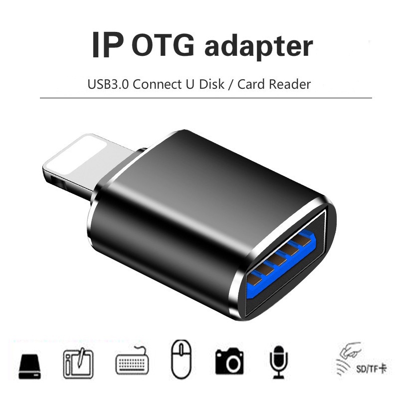 Adaptador Para iPhone Tipo C OTG Convertidor De Disco U Externo 3.0 ...