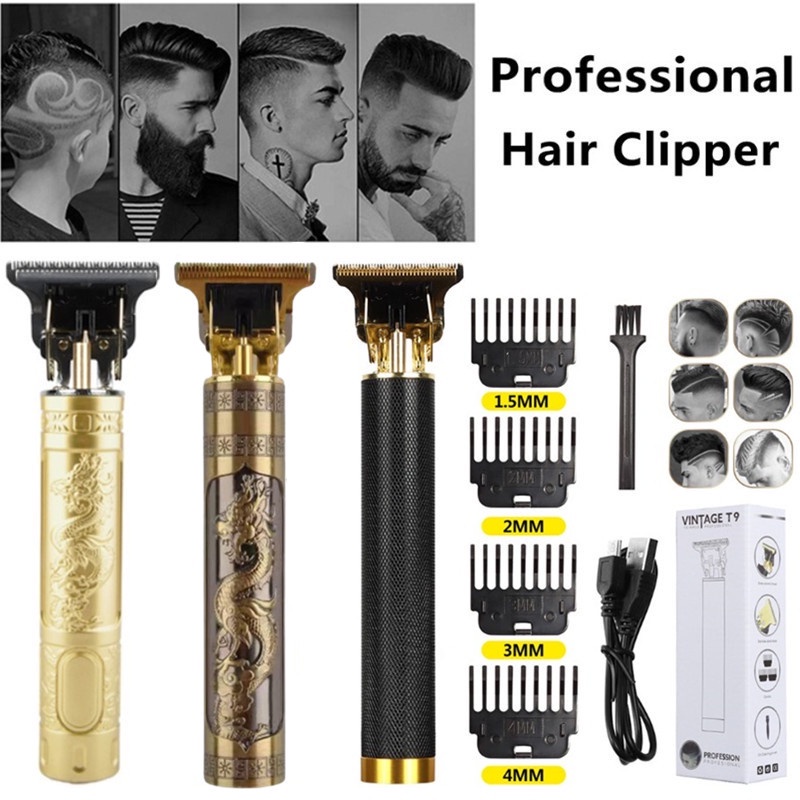 Rasuradora Trimmer Perfiladora Cortadora de Pelo Cabello Vintage T9 ...