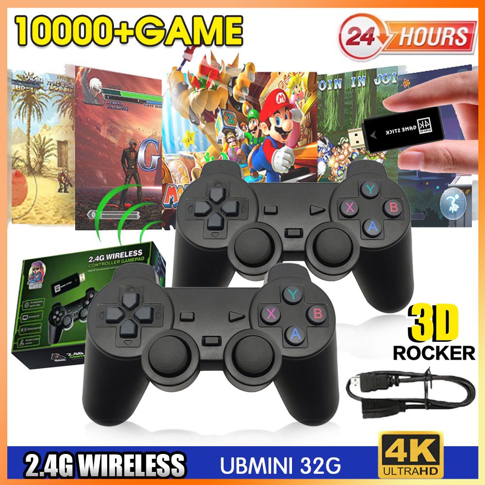 U8 Retro Hd Video Juegos Consola Soporte Fold Wireless Stick Juego ...