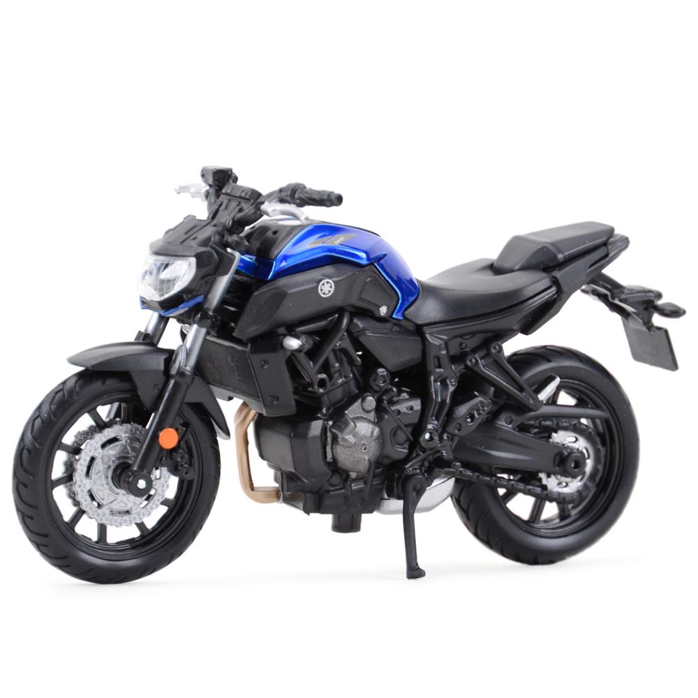 Maisto 1:18 2018 Yamaha MT07 Static Die Cast Vehicles Collectible ...
