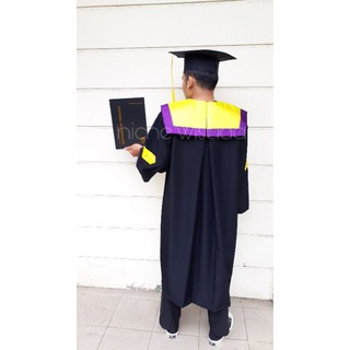 Toga graduación UT púrpura plus mapa (1 paquete) | Shopee México