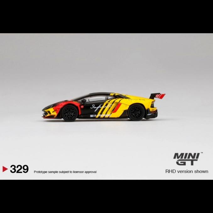 Minigt 329 LB WORKS Lamborghini Aventador Infinite Motorsports Mini GT ...