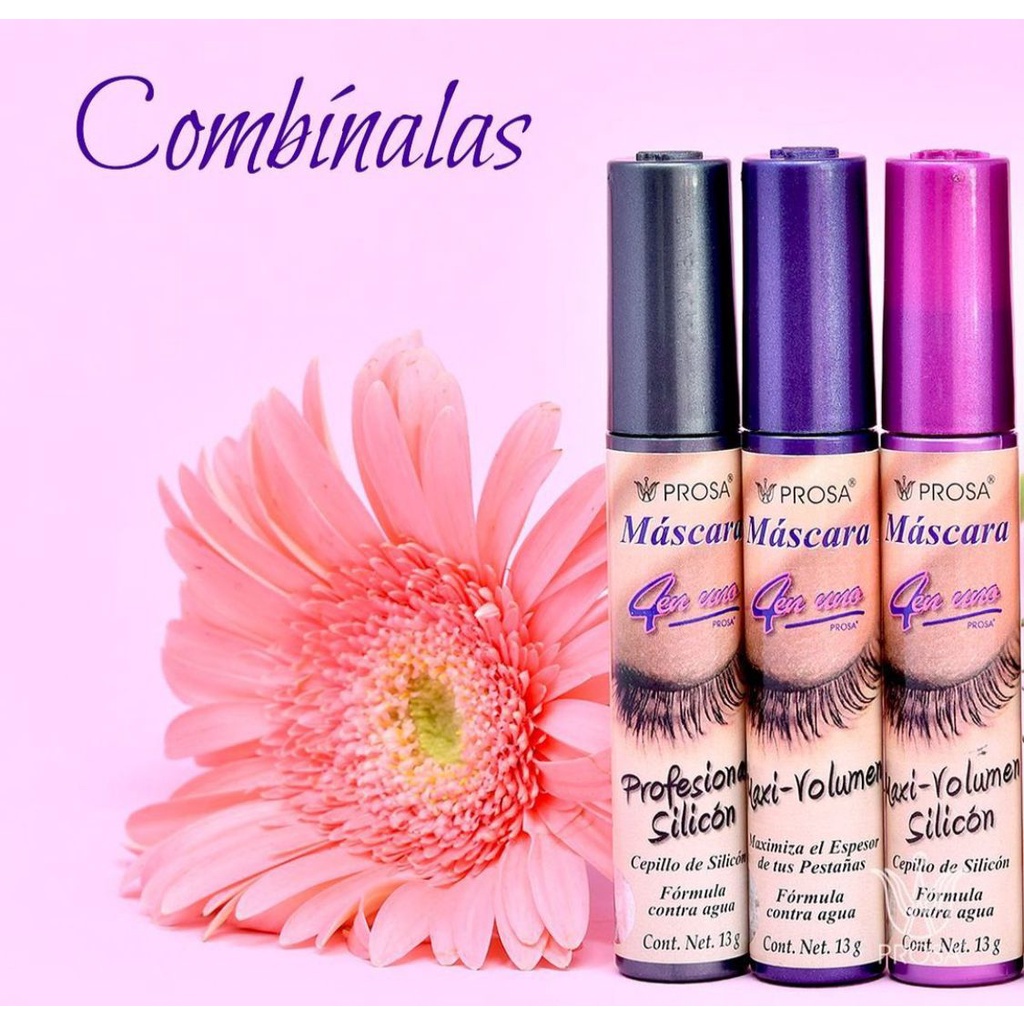 RIMEL PROSA 4 EN 1 VARIEDAD DE FUNCIONES | Shopee México