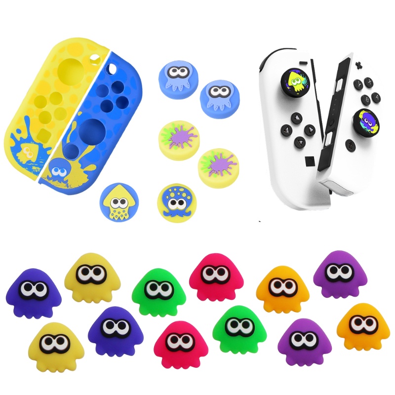 Joycon Thumb Grips Funda Joystick Para Nintendo Switch Oled NS Lite Joy ...
