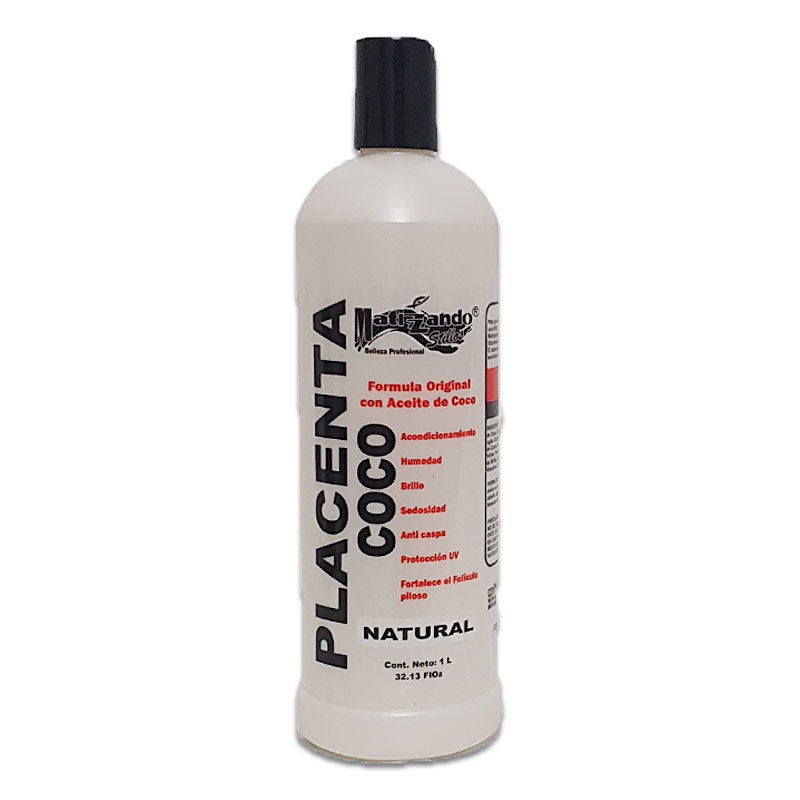 Shampoo Placenta Coco Natural Aceite Original 1 Litro | Shopee México Shampoo Placenta Coco Natural Aceite Original 1 Litro | Shopee México