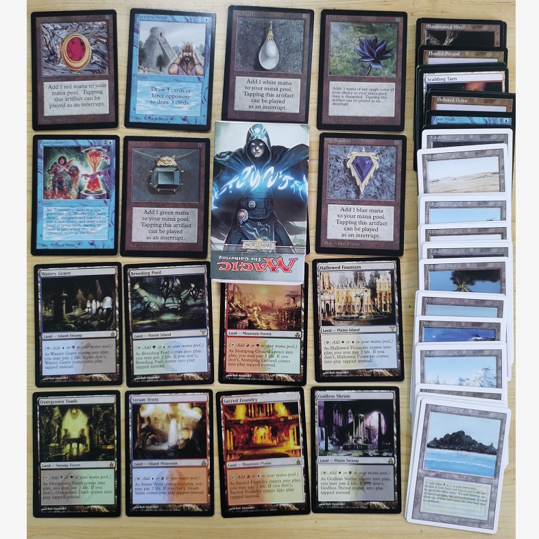 Juego De 59 Pzs Bue Core Magic The Gathering Cards MTG Proxy Cartas ...