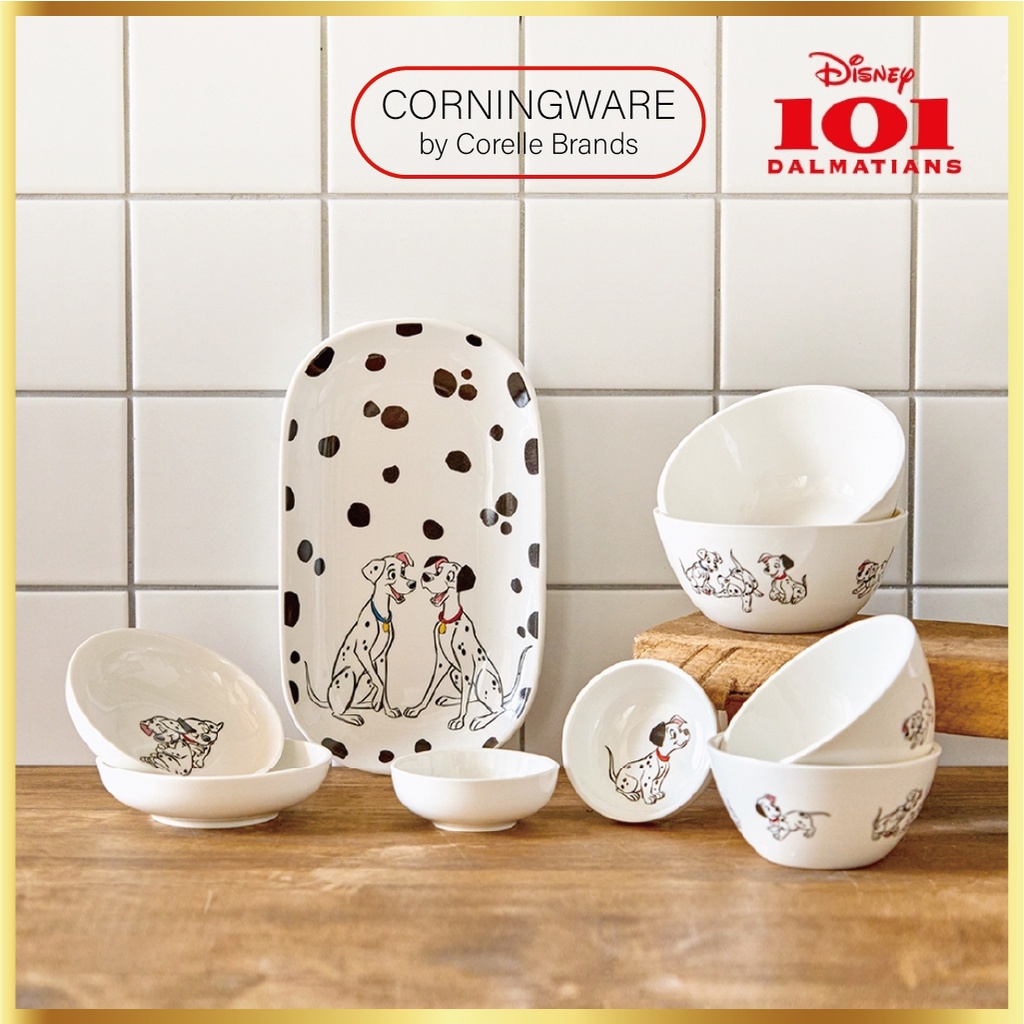 CorningWare by Corelle Dinner Plate 11P Set-Disney 101 Dalmatians ...