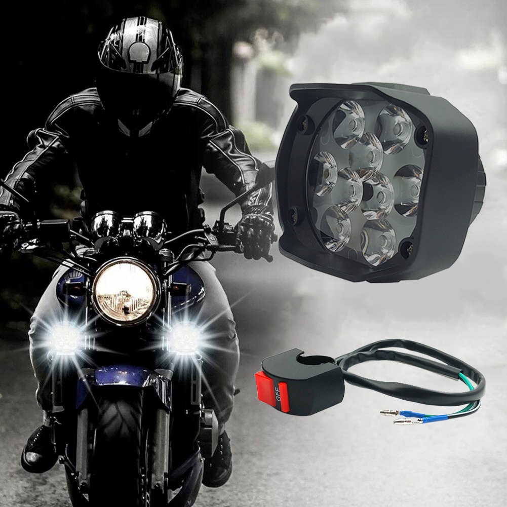 Faros Delanteros LED Para Motocicleta De 13.5 W E-bike Spot Luces De ...
