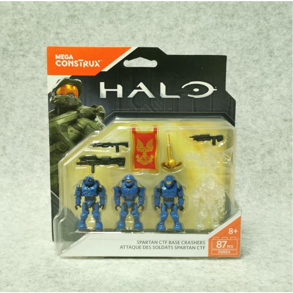 MEGA CONSTRUX Halo Bloques De Construcción SPARTAN CTF BASE CRASHERS FNR84 Modelo | Shopee México