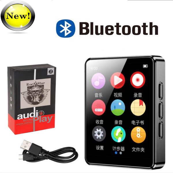 Pantalla Táctil Bluetooth Reproductor MP3 Portátil Audio Música De ...