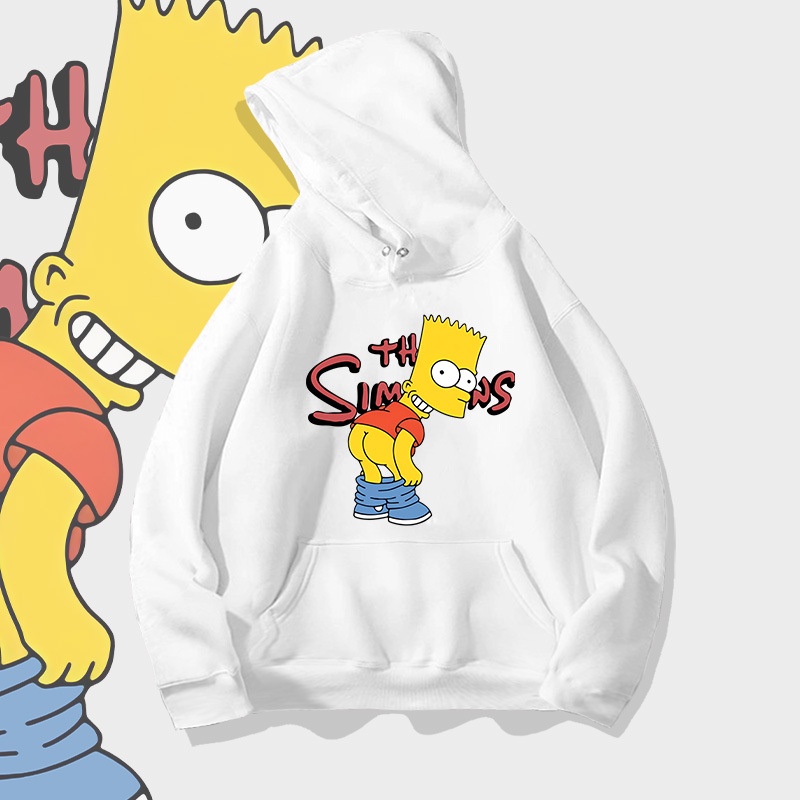 Sudadera Con Capucha De Dibujos Animados Simpson Sudaderas Para Hombres ...