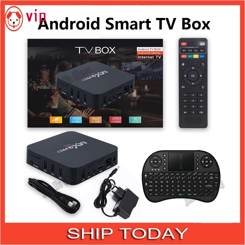 Tv Box 8gb + 128gb Android MXQ Pro Smart 4k Ultra Hd | Shopee México