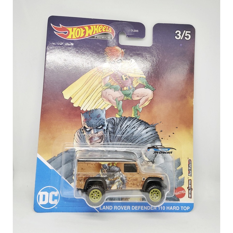 Hotwheels HW Premium Land Rover Defender 110 Hard Top Batman Series ...