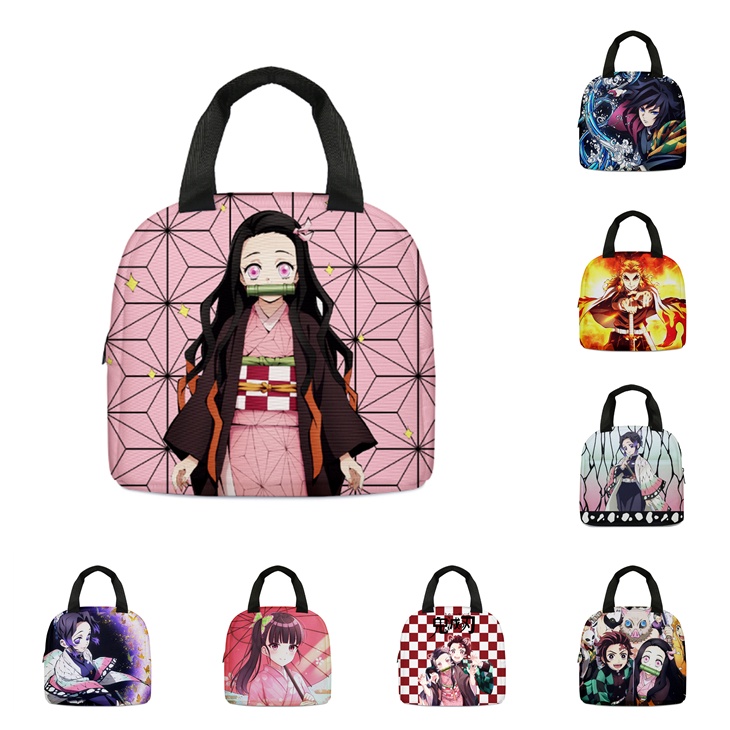 Lonchera Demon Slayer Lonchera Termica Loncheras Escolares Bolsa Anime ...