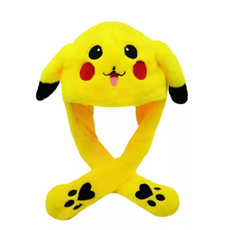 Pikachu Sombrero De Peluche Orejas De Conejo Pokémon anime Divertido ...