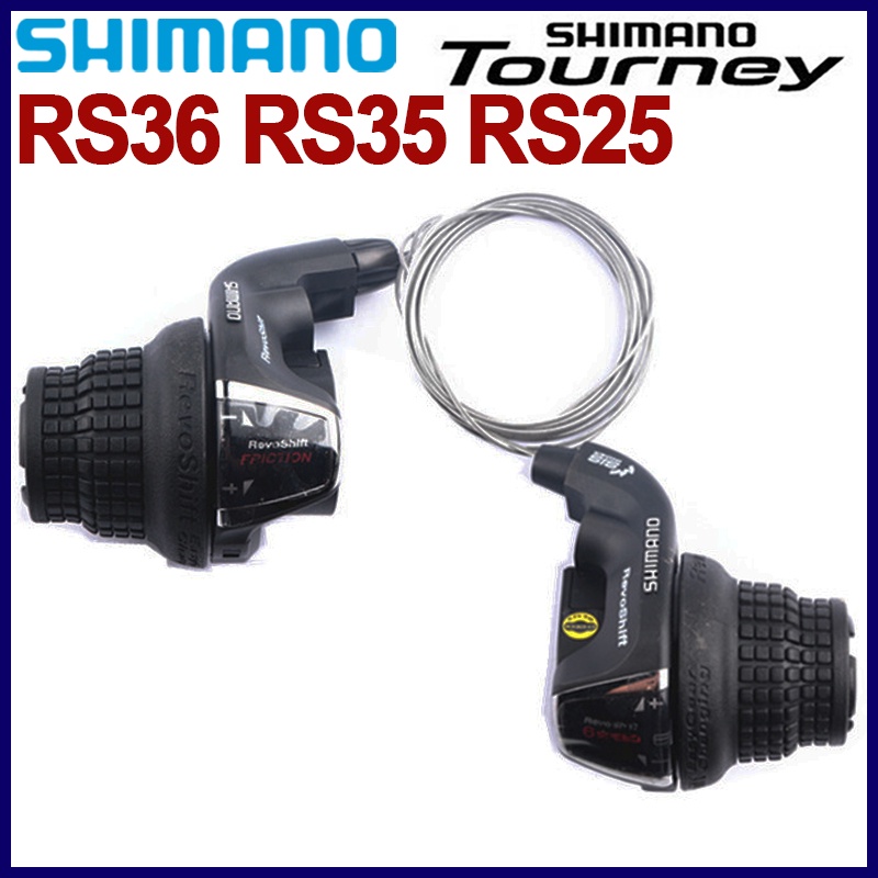 Shimano Tourney SL RS36 RS35 RS25 Revoshift Bicicleta Twist Palanca De ...