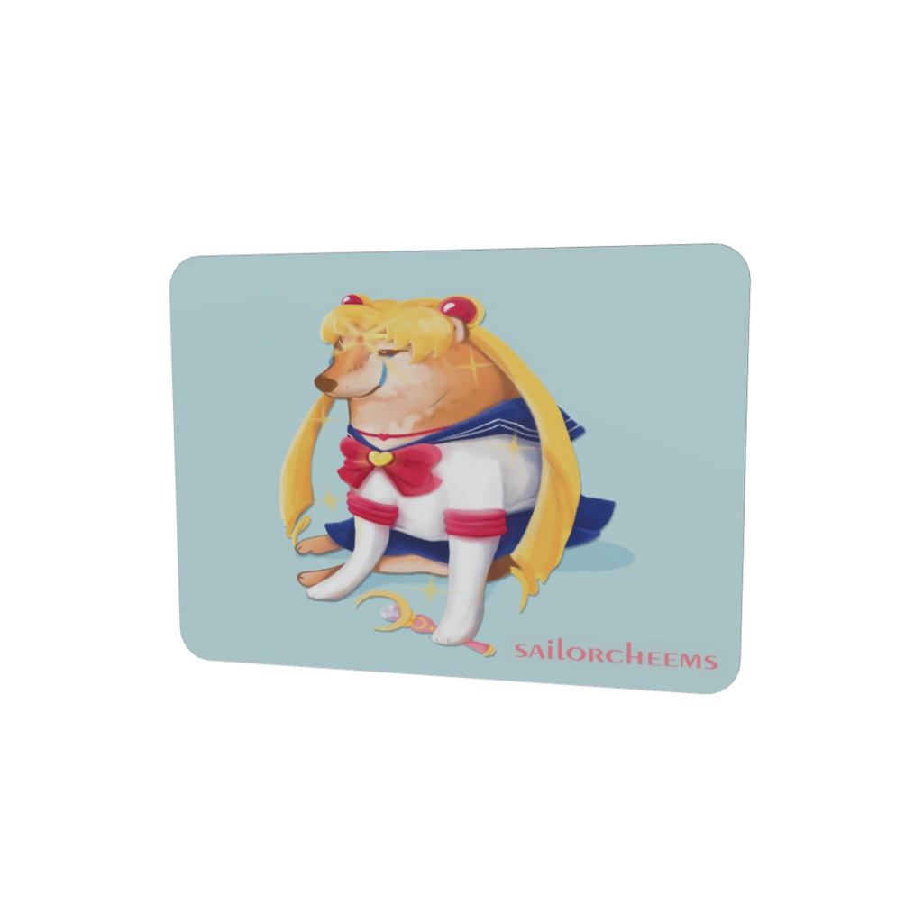 MOUSE PAD CHEEMS SAILOR MOON CHEEMS DRAGONZITOS | Shopee México