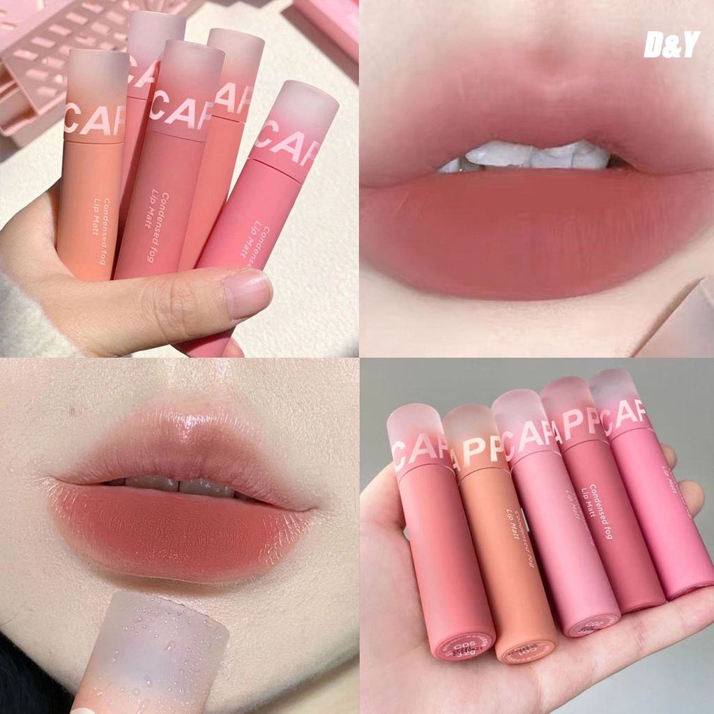 Cappuvini Lápiz Labial Líquido Mate Impermeable De Larga Duración Tinte ... Cappuvini Lápiz Labial Líquido Mate Impermeable De Larga Duración Tinte ...