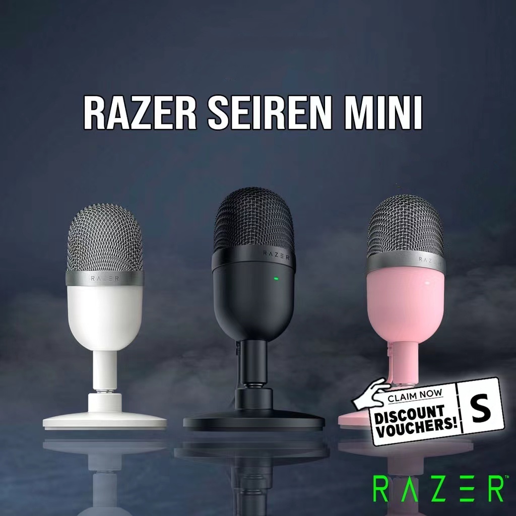 Razer Seiren Mini Micrófono USB Ultra Compacto Condensador Transmisión ...