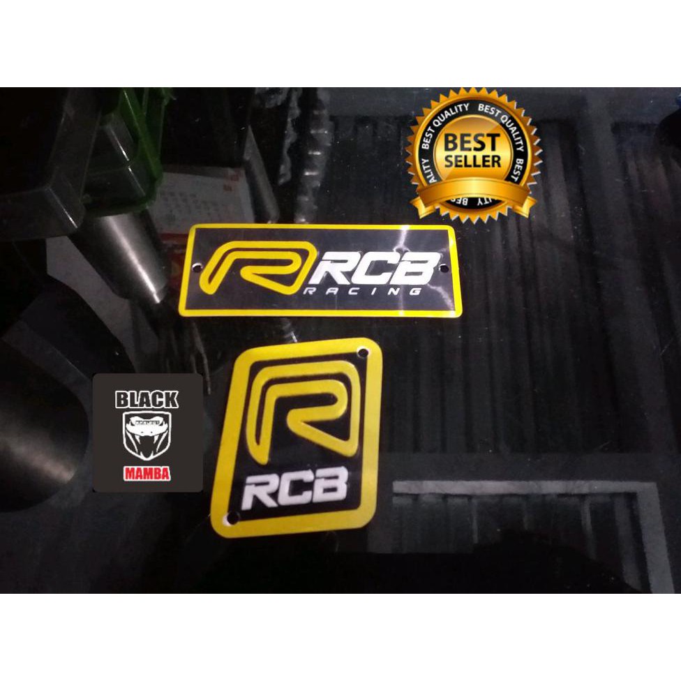 Racing escape emblema marca RCB RACING Logo | Shopee México