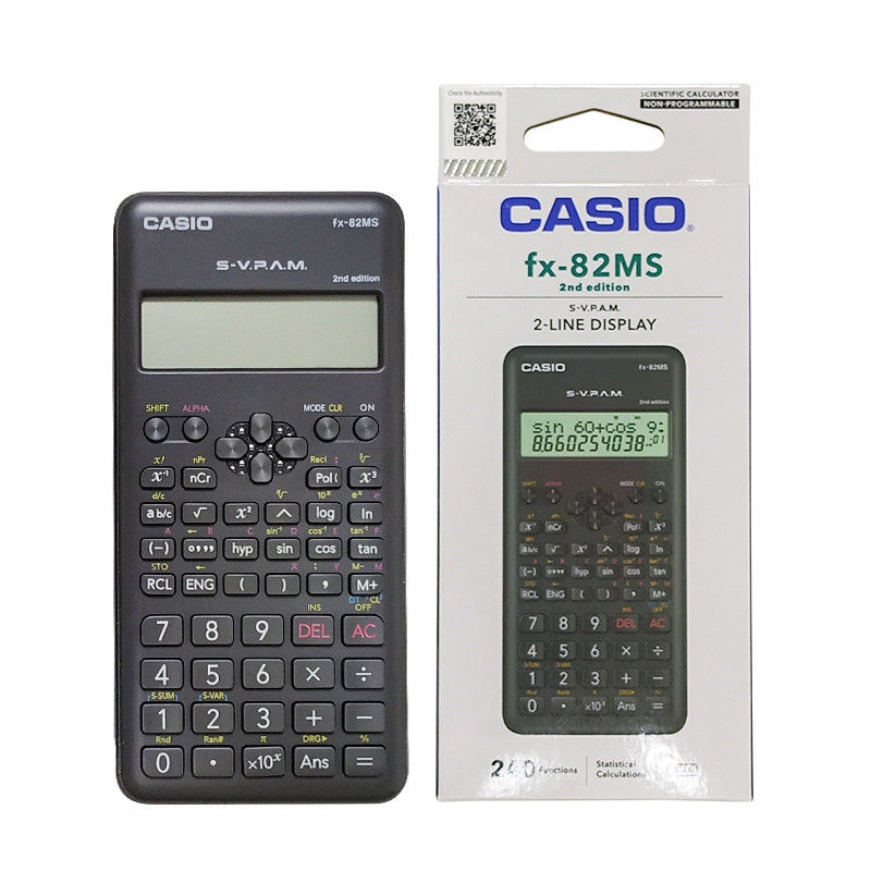 Casio Fx-82ms Calculadora De Función Científica | Shopee México