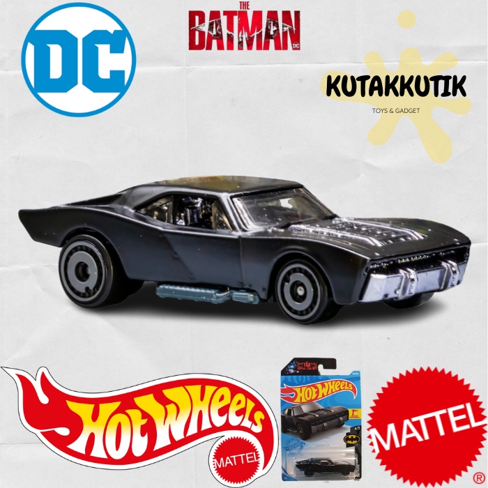HOT WHEELS Batman Edition Batmobile Black Hotwheels Hotwheels | Shopee ...