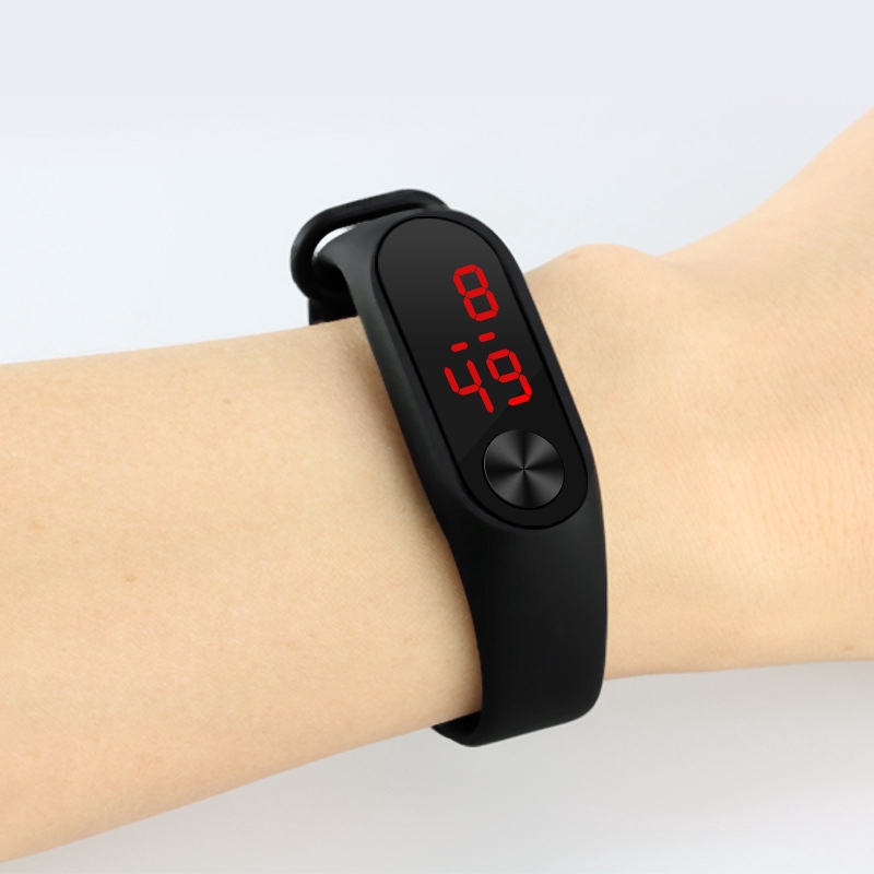 Reloj De pulsera electrónico Digital Led reloj De estudiante deportivo ...