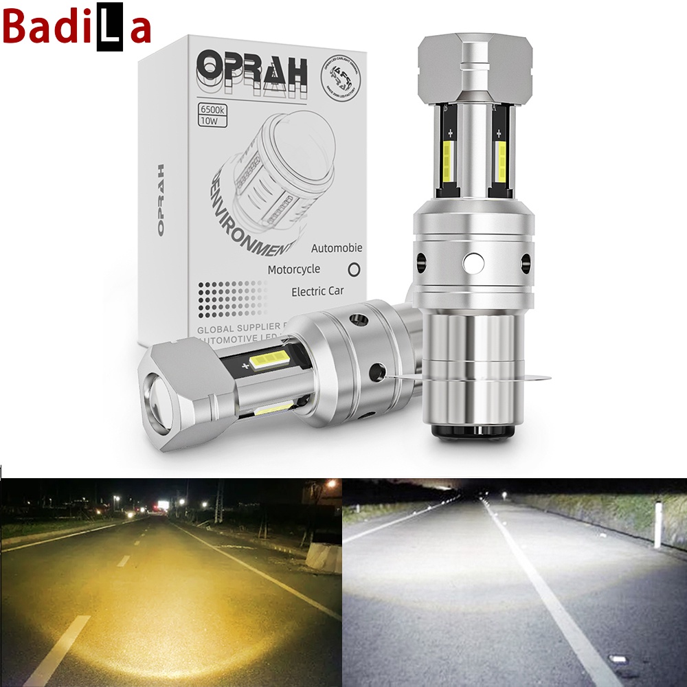 Faros Delanteros De Motocicleta P15D P15D/Bombilla LED H4/H6/BA20D/Alta ...