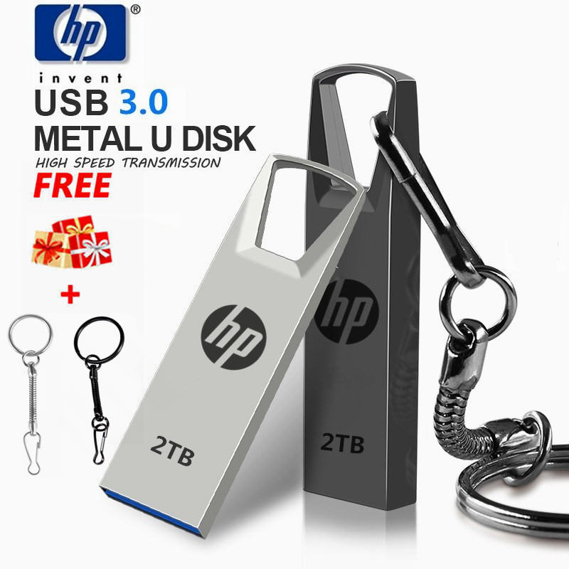 USB 3.0 flash drive HP 1TB/2TB metal Impermeable USB 3.0 alta velocidad ...