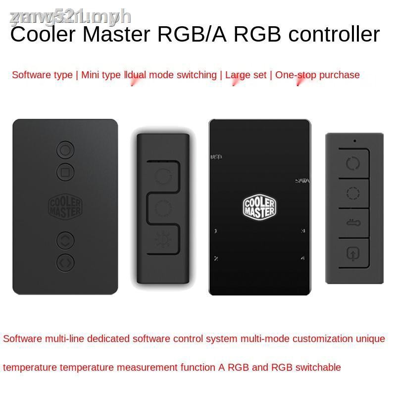 Cooler Master ARGB/RGB controlador grande equipo ventilador iluminación ...