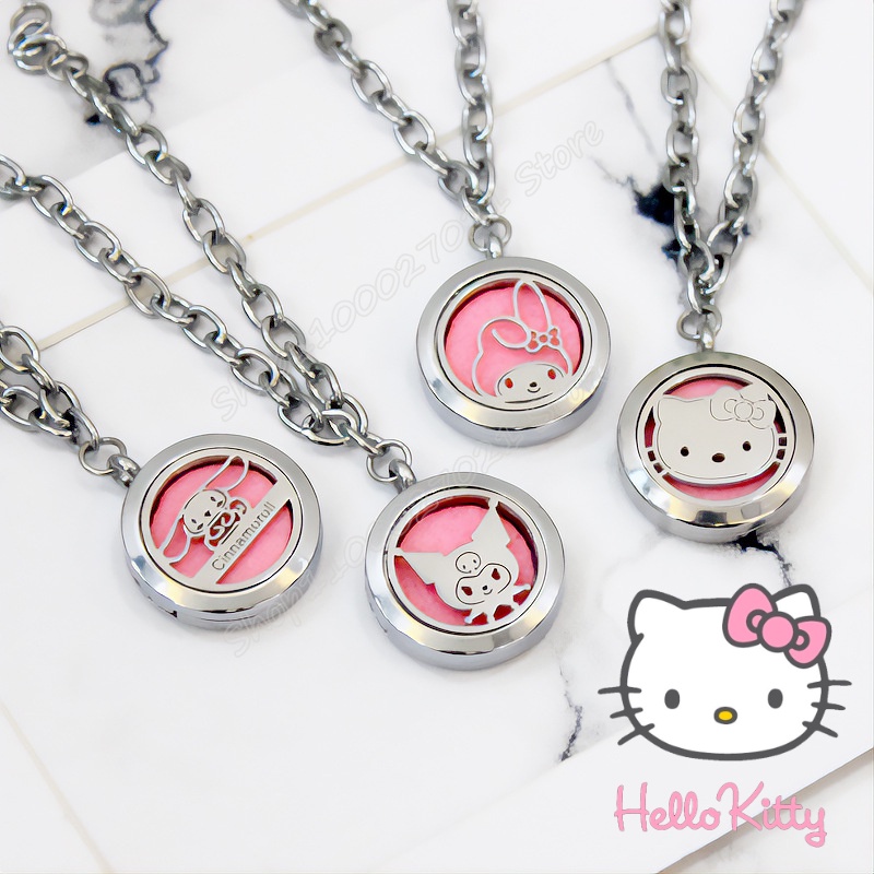Collar De Perfume De Hello Kitty Pulsera Aromaterapia Creativo De ...