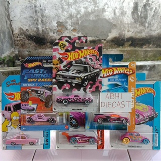 Hotwheels volkswagen escarabajo rosa los simpson rosa diecast hot ...